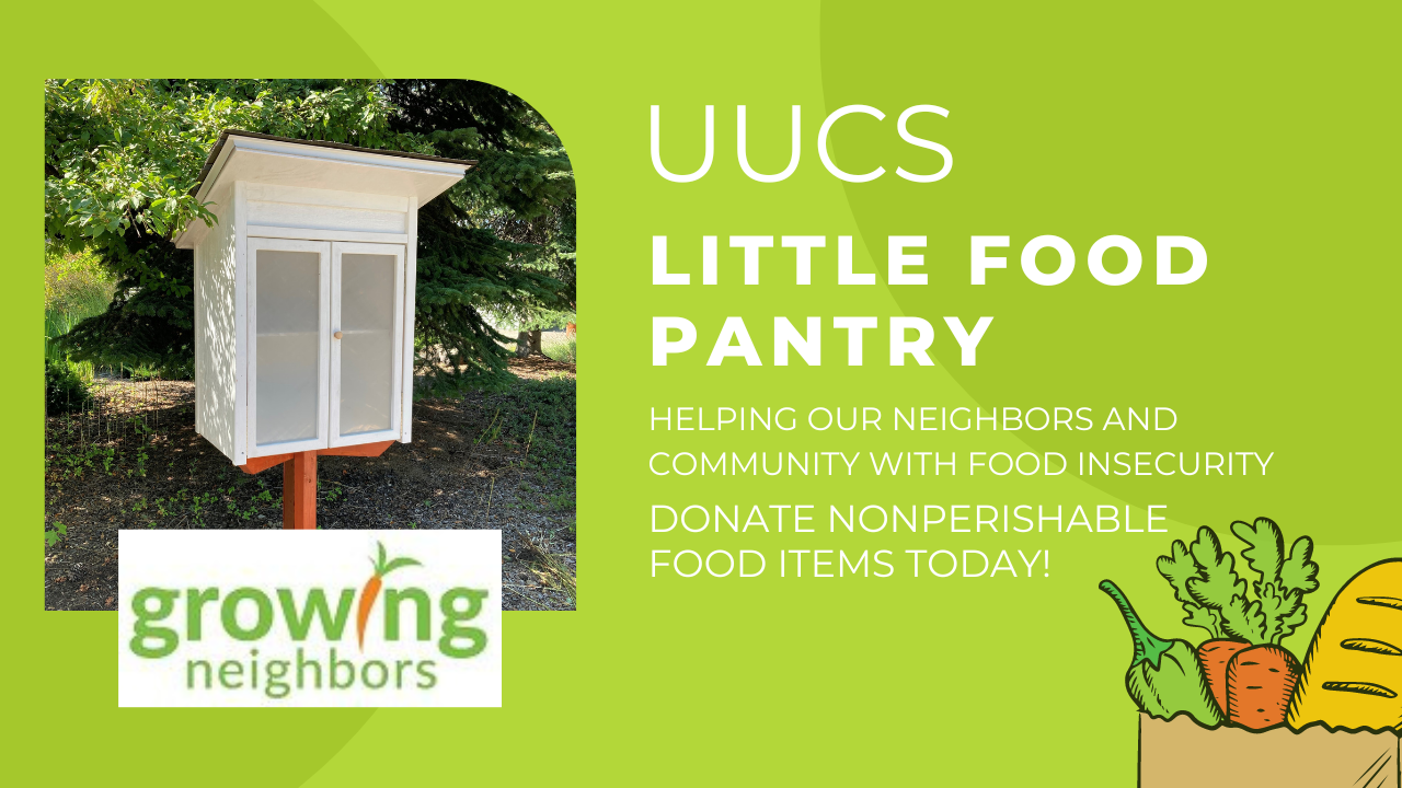 little food pantry - Unitarian Universalist Church of Spokane