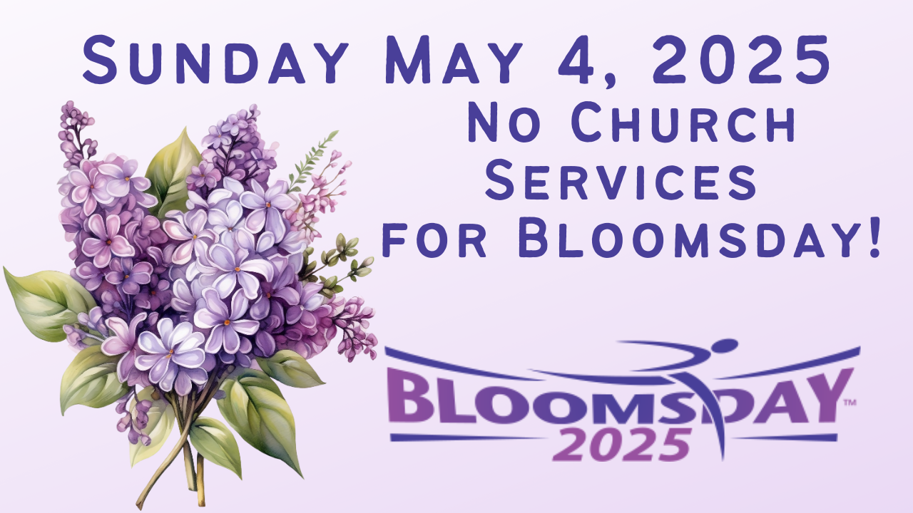 No Services: Happy Bloomsday! - Unitarian Universalist Church of Spokane